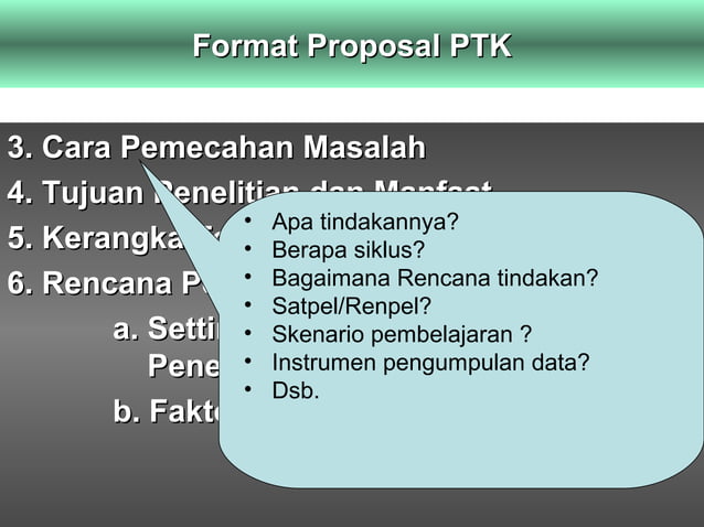 Proposal ptk | PPT