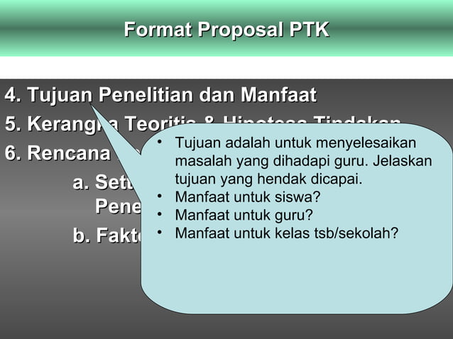 Proposal ptk | PPT