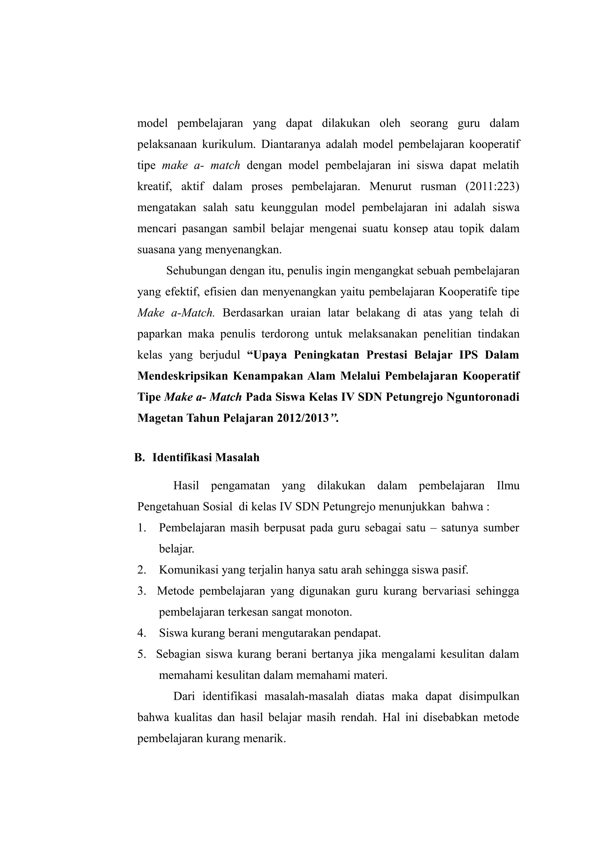 Proposal ptk br | PDF