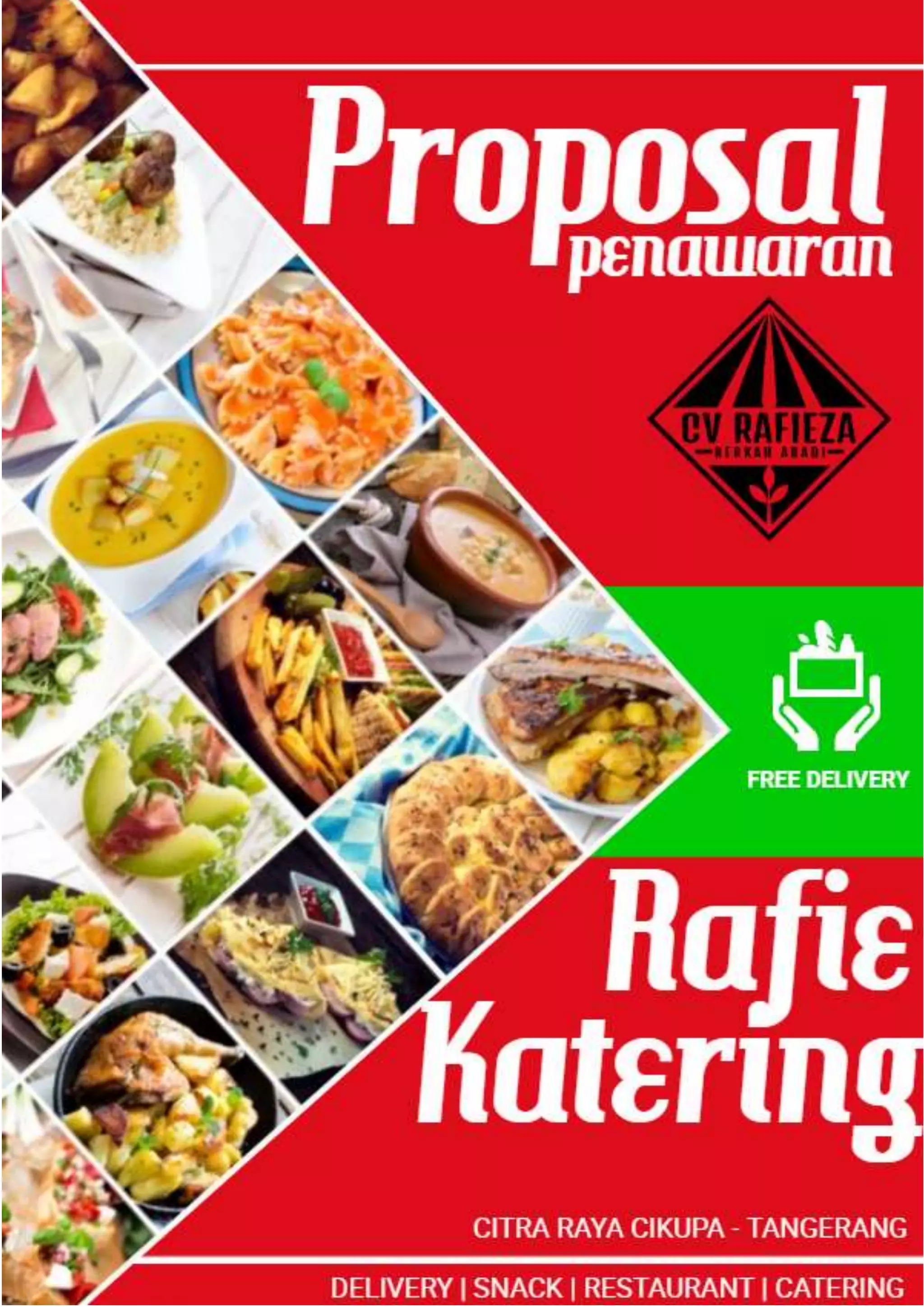 Proposal Bisnis Katering | Jasa Boga | Kuliner | Makanan | Snack ...