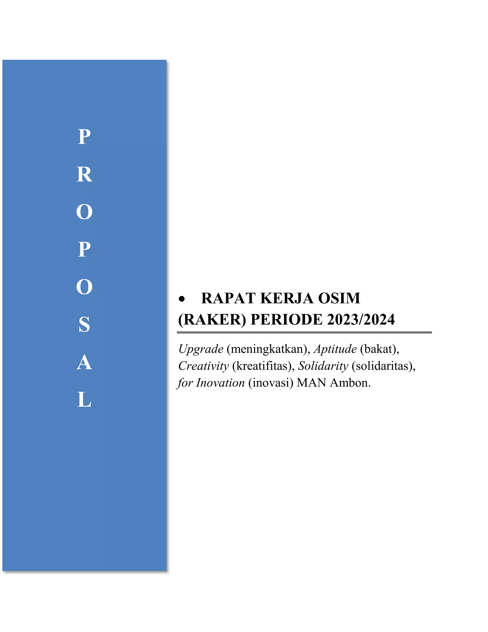 PROPOSAL RAKER OSIS | DOCX