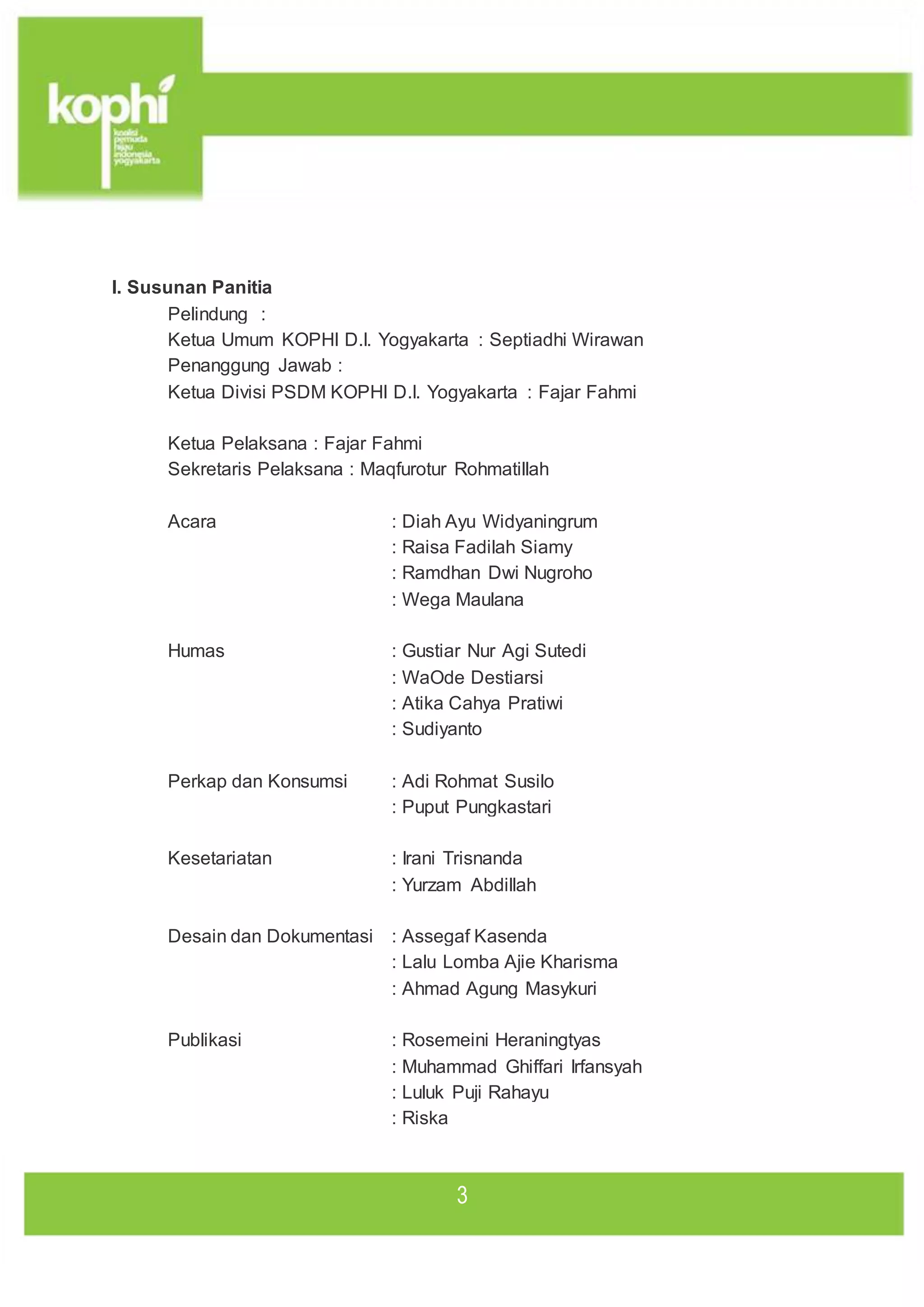 Proposal rekrutmen terbuka | DOCX