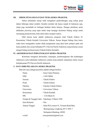 Proposal Kerja Praktek | PDF