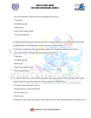 Proposal reuni akbar universitas kertanegara | DOCX