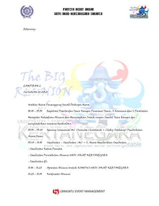 Proposal reuni akbar universitas kertanegara | DOCX
