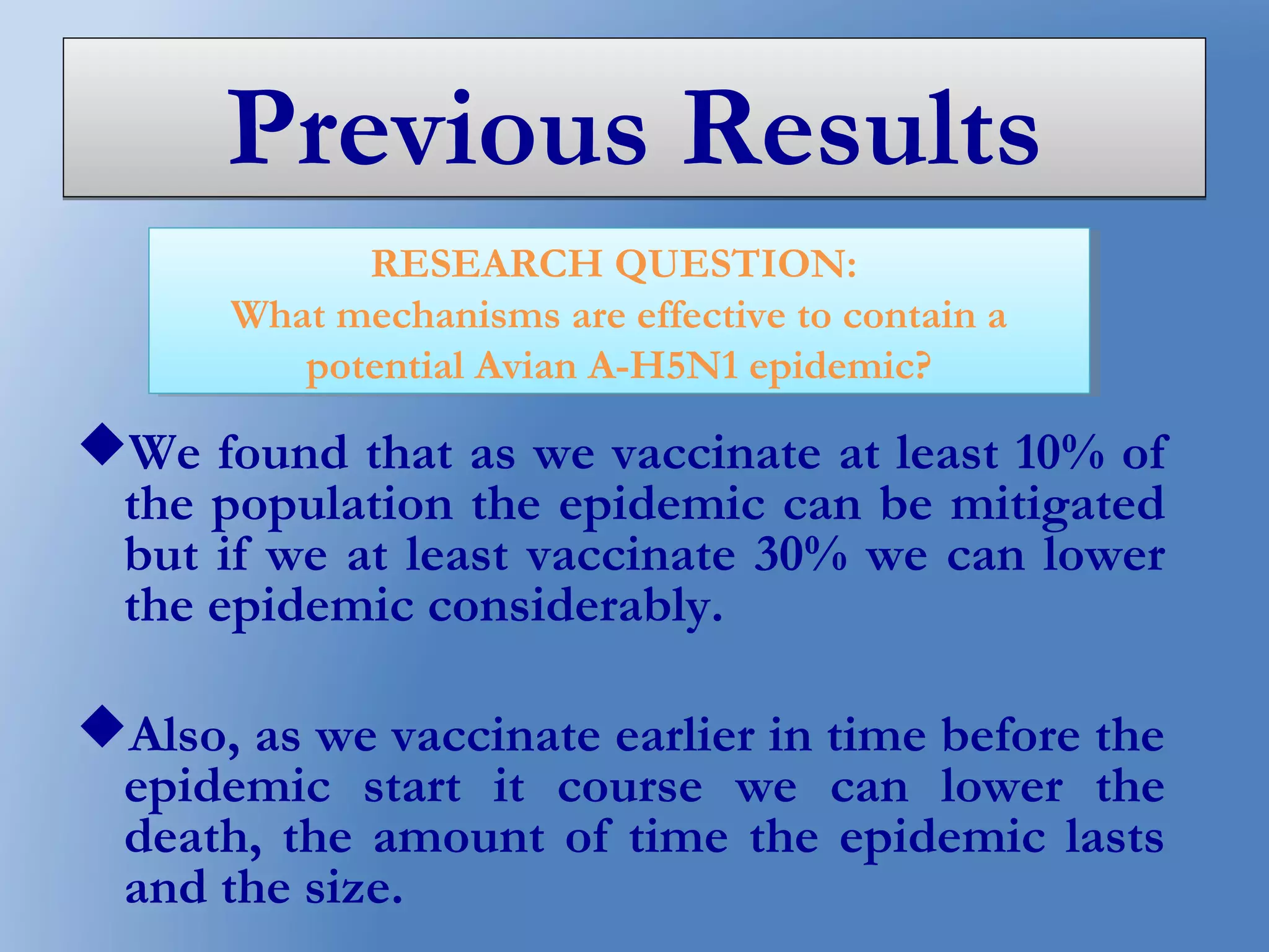 Avian flu Type A-H5N1 epidemiological model: Puerto Rico as a case ...