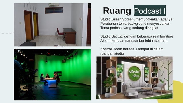 Contoh proposal pembuatan ruang podcast | PDF