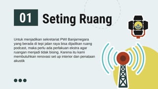 Contoh proposal pembuatan ruang podcast | PDF