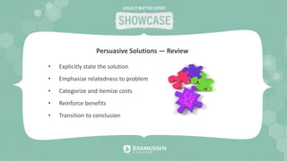 Proposals That Persuade: Writing a Winning Business Proposal | PDF ...