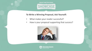 Proposals That Persuade: Writing a Winning Business Proposal | PDF