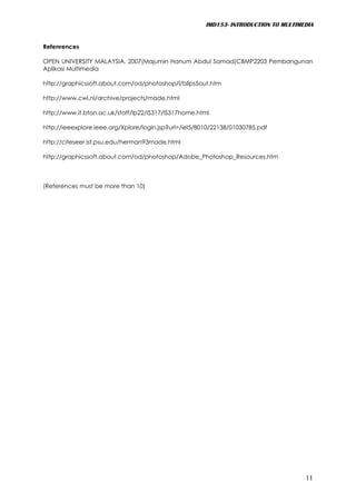 IMD153 Proposal Sample | PDF