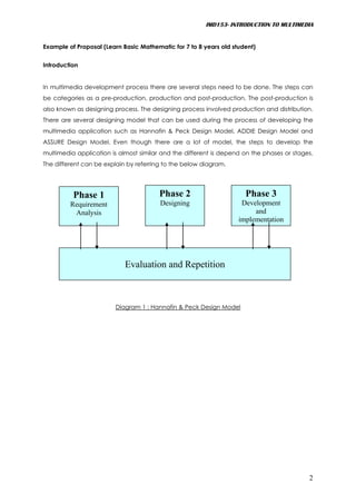 IMD153 Proposal Sample | PDF