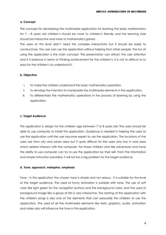 IMD153 Proposal Sample | PDF