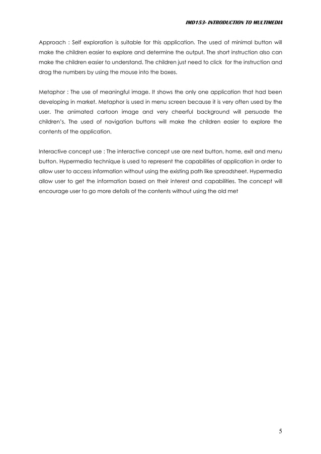 IMD153 Proposal Sample | PDF