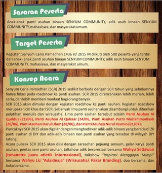 Proposal scr 2015 | PDF