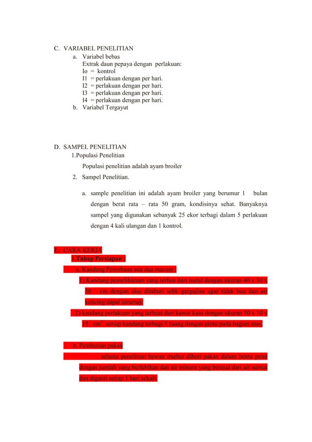 Proposal seminar | DOCX