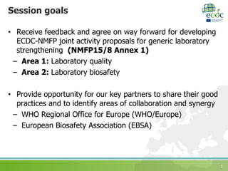 Proposals for generic laboratory strengthening | PPT