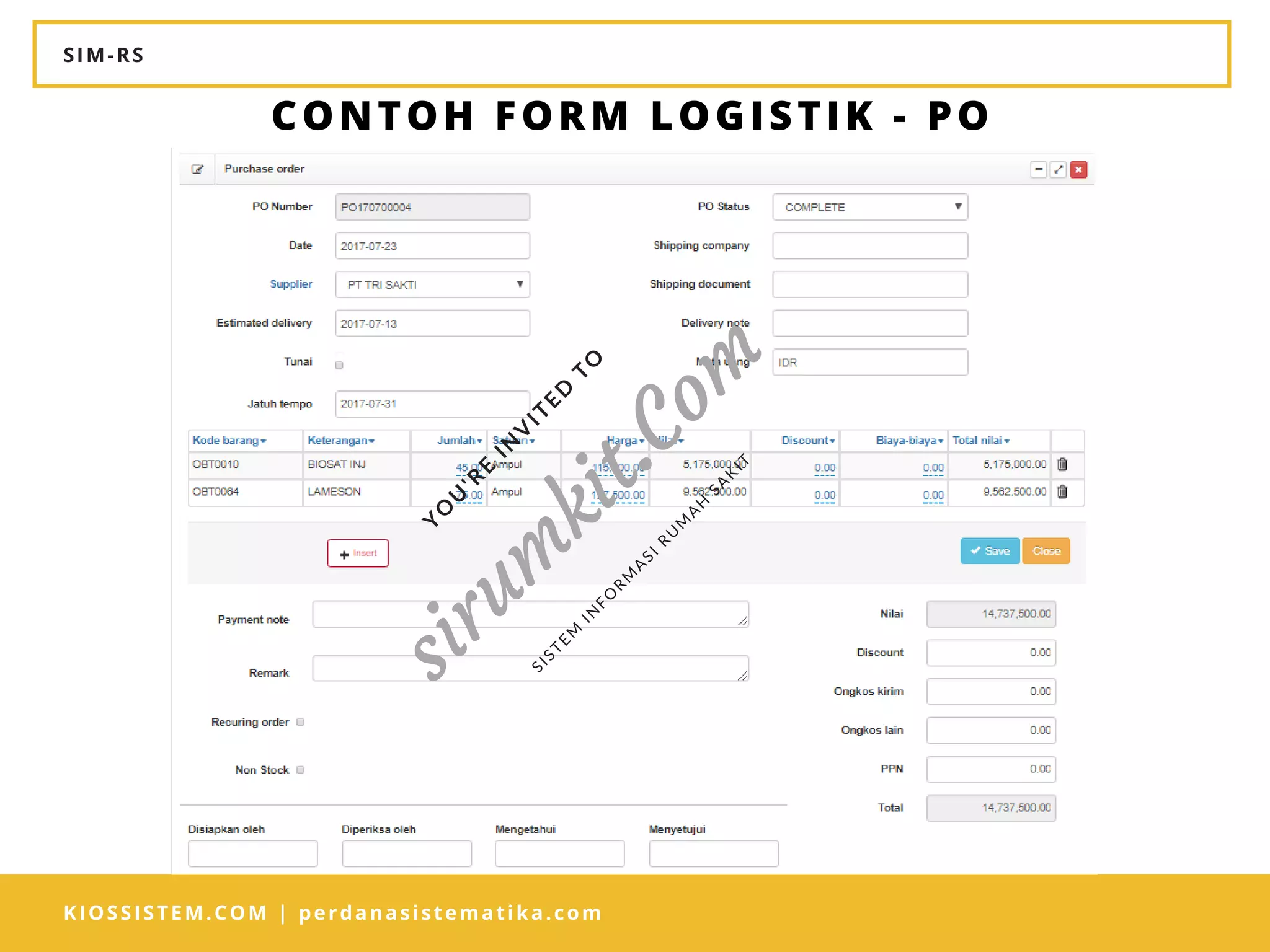 Sistem Informasi Manajemen Rumah Sakit | PDF