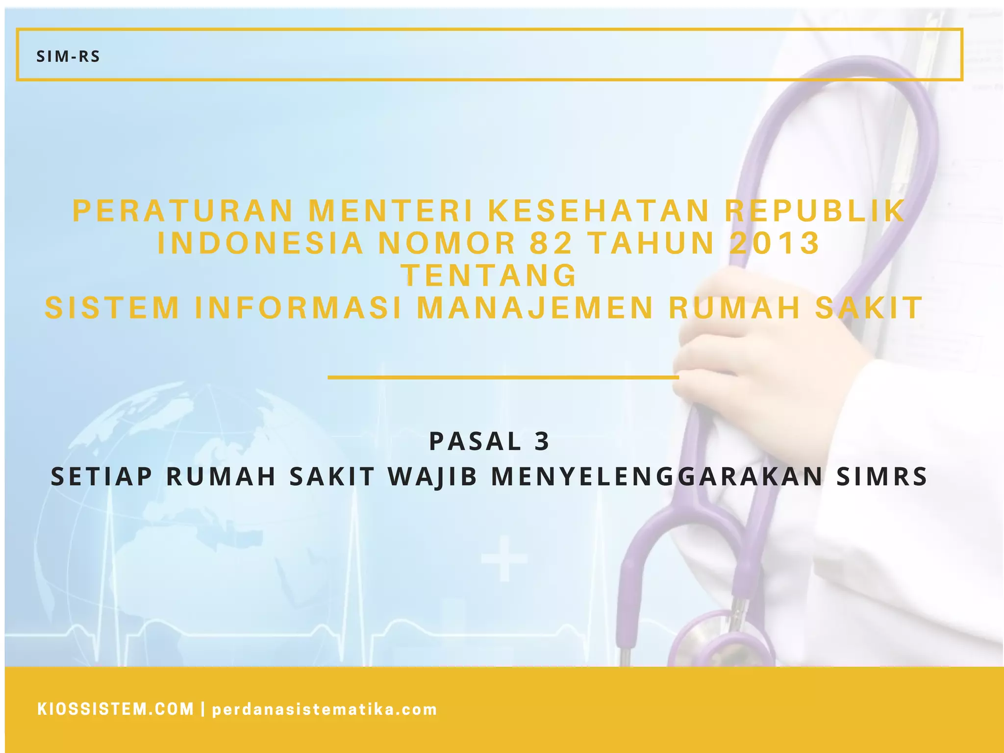 Sistem Informasi Manajemen Rumah Sakit | PDF