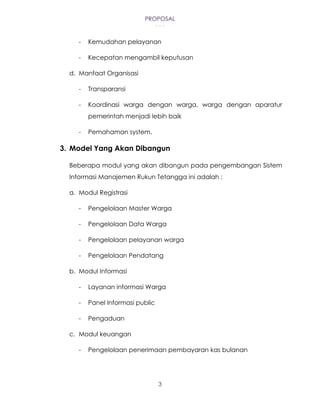 Proposal sim erte | PDF