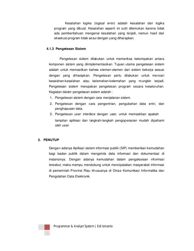 Download Contoh Portfolio Project Aplikasi Sistem Informasi Publik Si ...