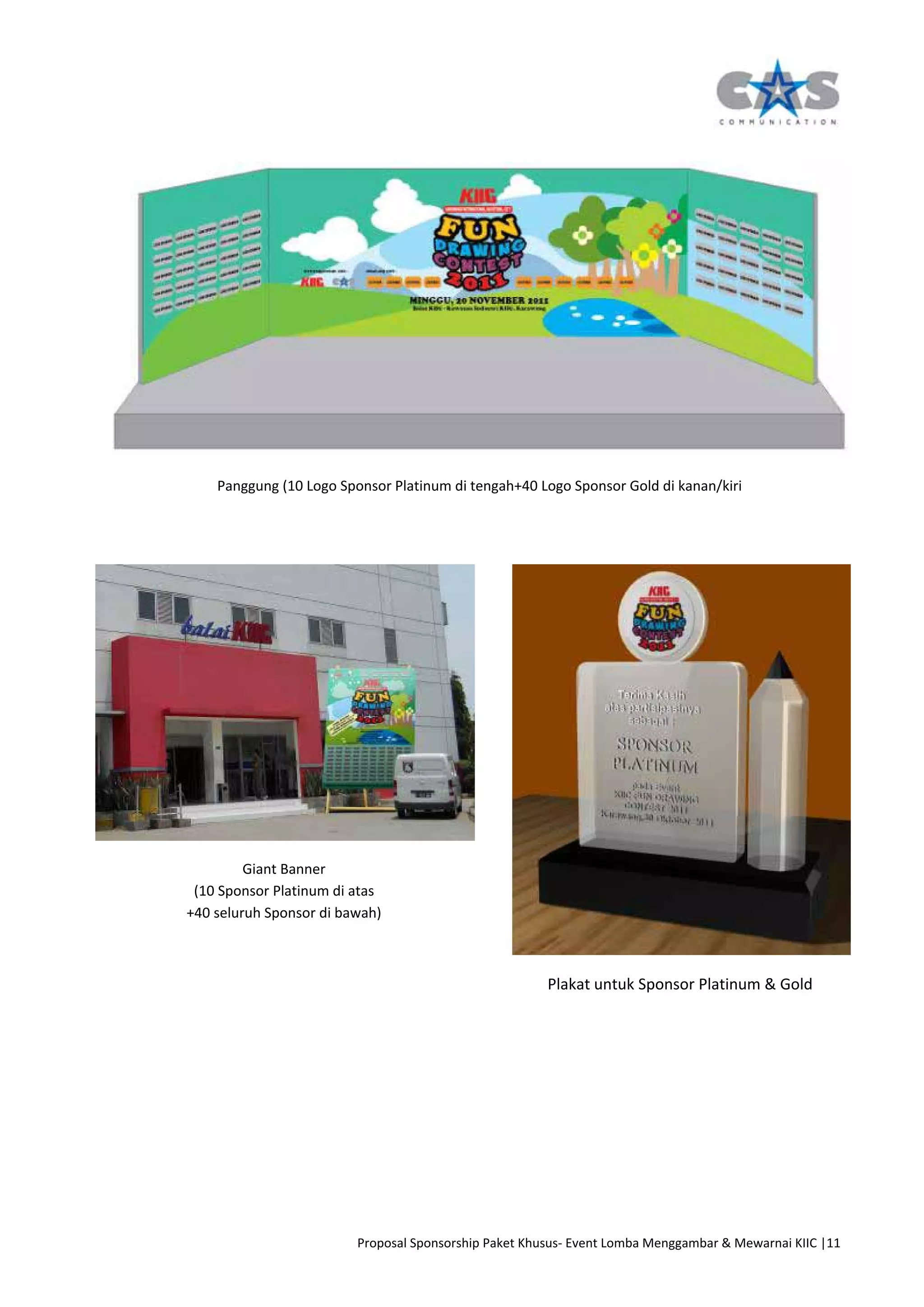 Proposal sponsorship fun drawing contest | PDF