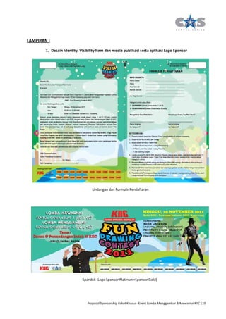 Proposal sponsorship fun drawing contest | PDF