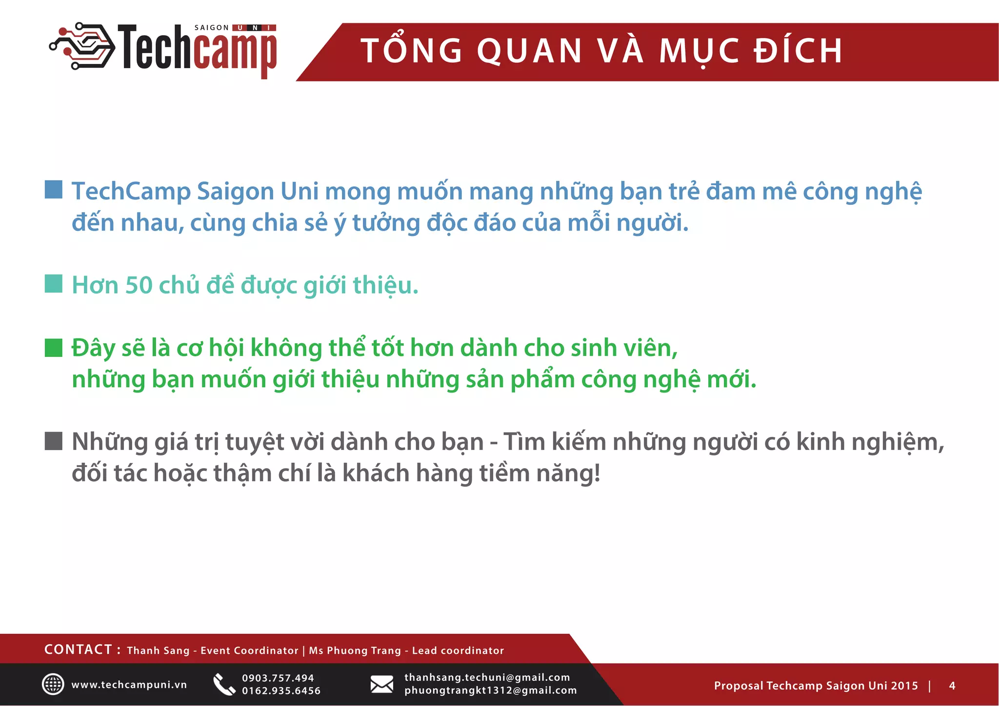 Proposal Techcamp Uni | PDF