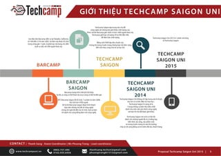 Proposal Techcamp Uni | PDF