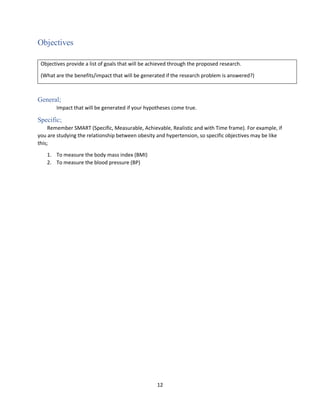 Proposal Template- Khalid Ghalib | PDF