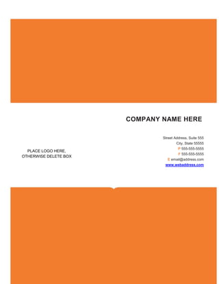 Sample Project Proposal Template by Fida Karim | DOCX