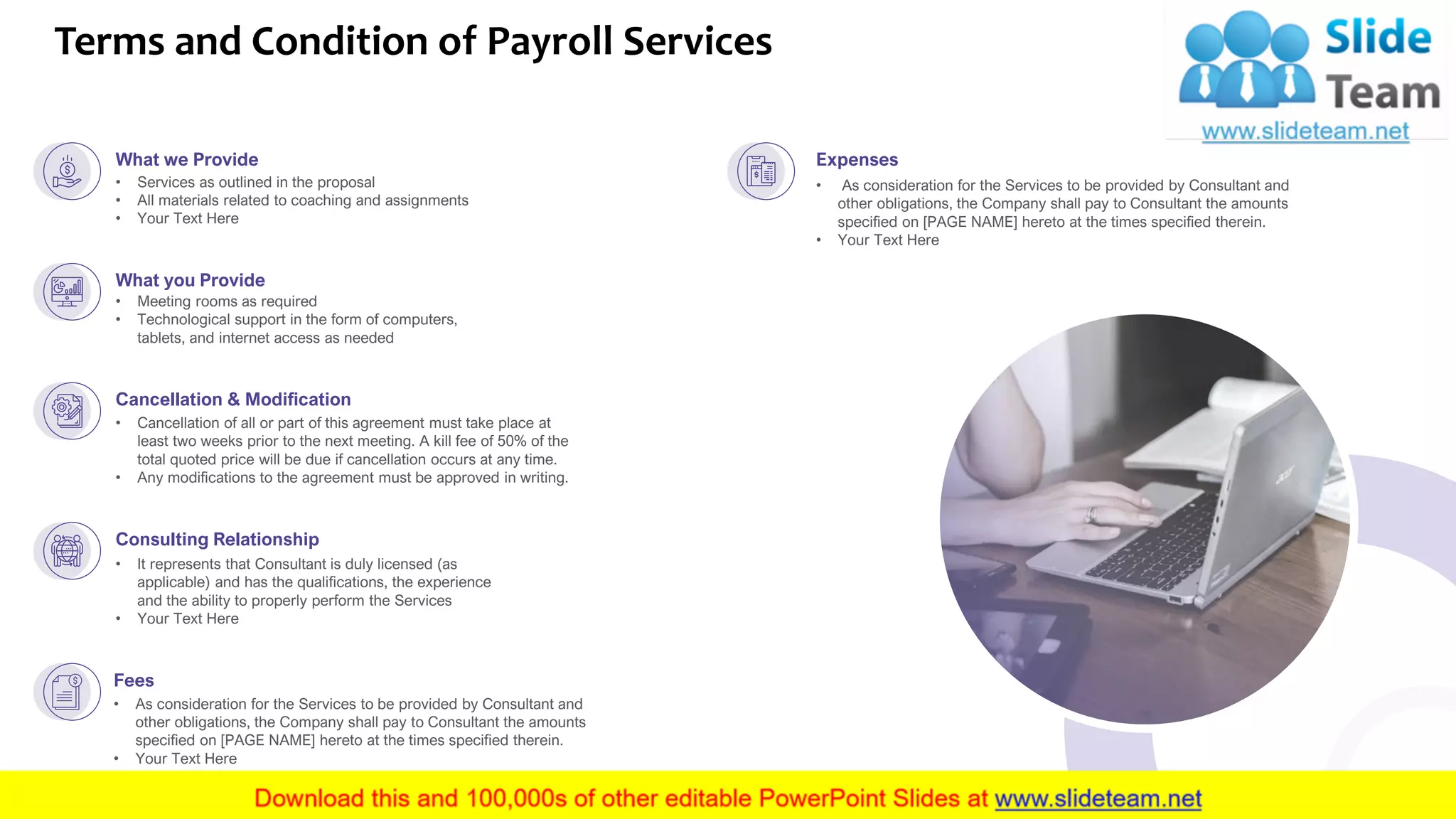 Proposal Template For Payroll Services PowerPoint Presentation Slides | PDF
