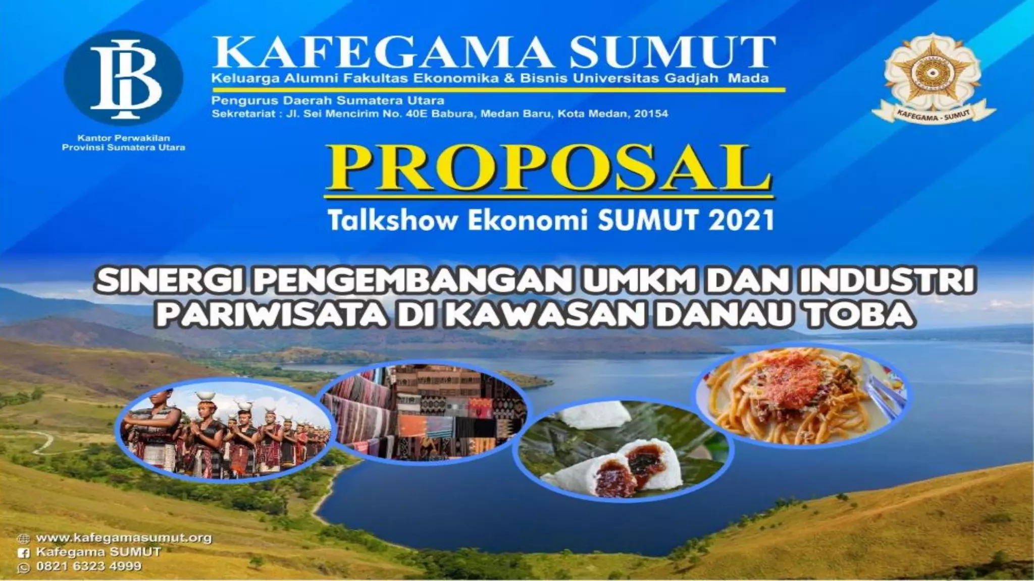 Proposal Talkshow Ekonomi SUMUT 2021 | PPT