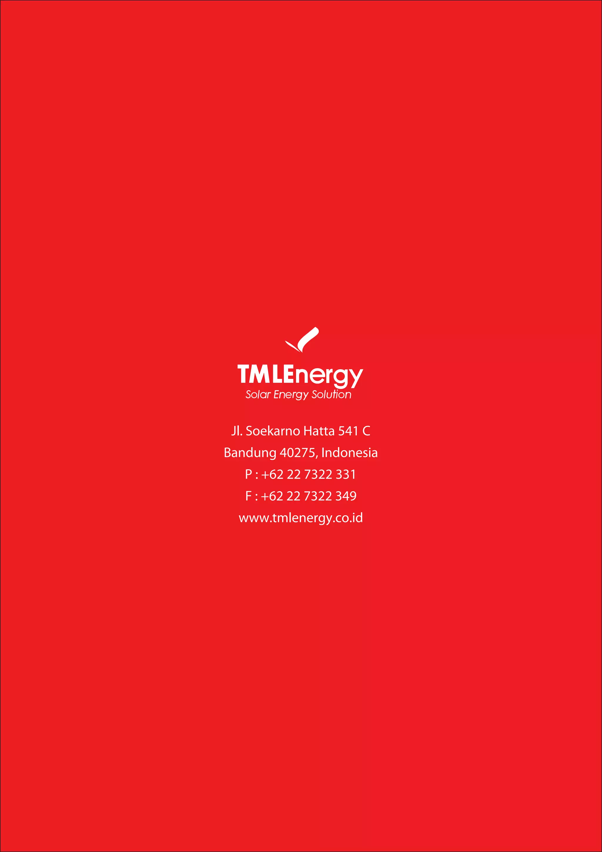 Proposal tml energy greeen challenge | PDF