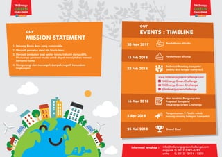 Proposal tml energy greeen challenge | PDF