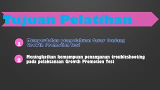 Growth Promotion Test Seminar | PPT