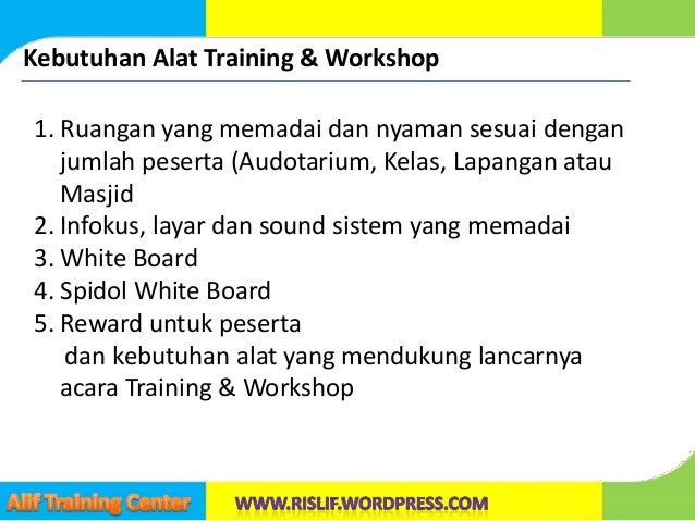 Proposal training guru transformatif