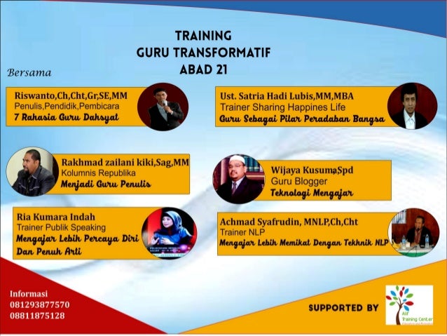 Proposal training guru transformatif