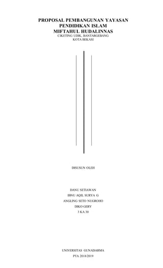 Contoh Proposal Pembangunan | DOCX