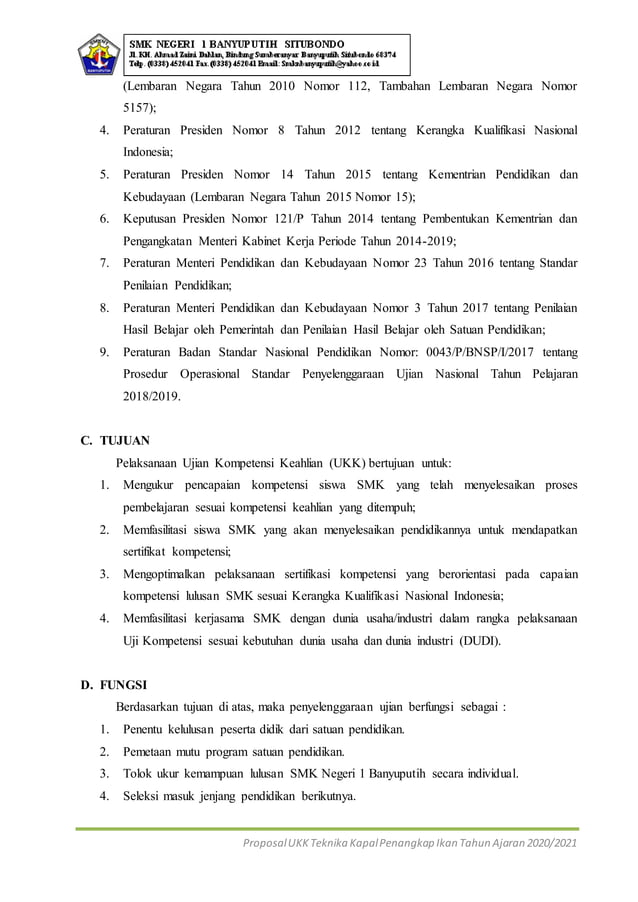 Proposal UKK SMK | DOCX