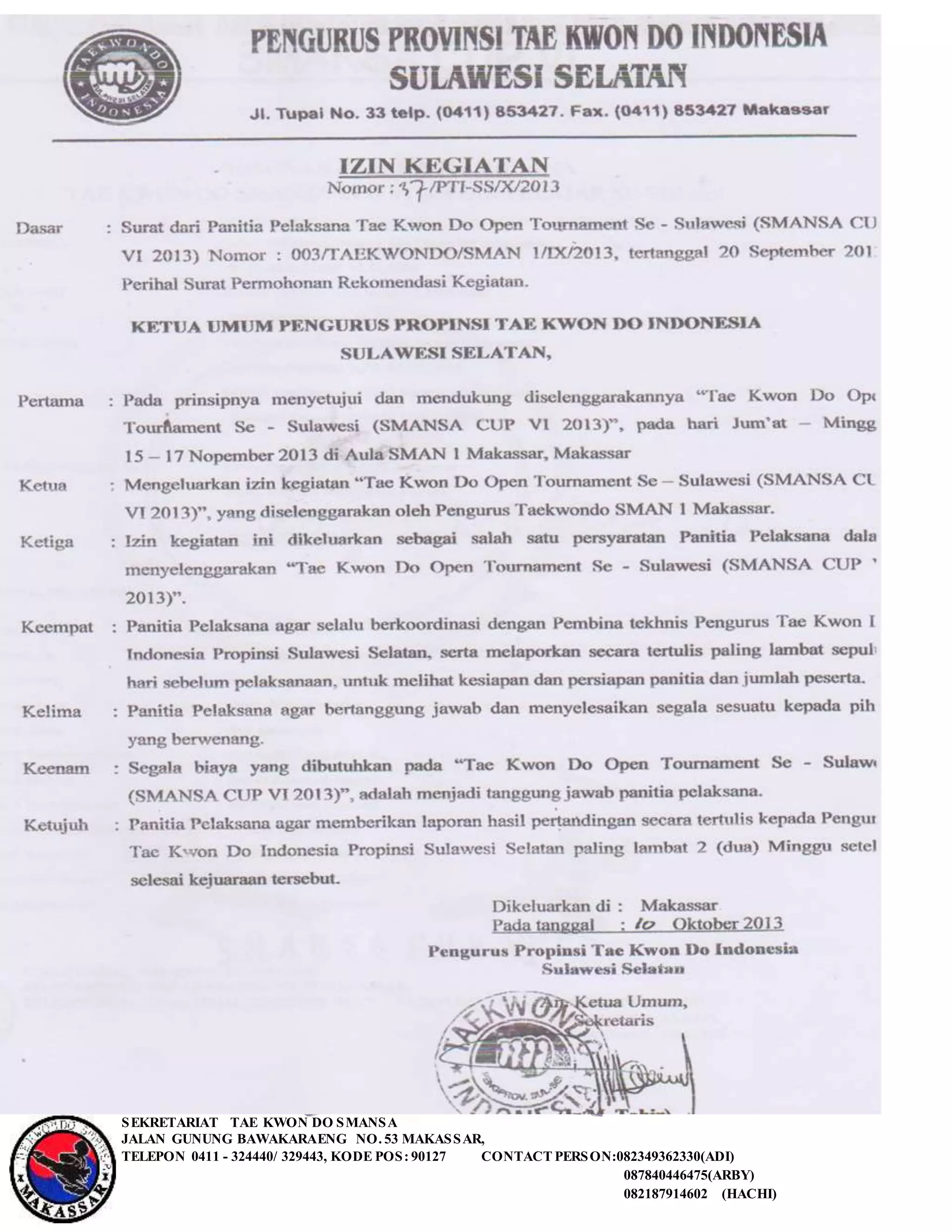 Proposal undangan | DOCX