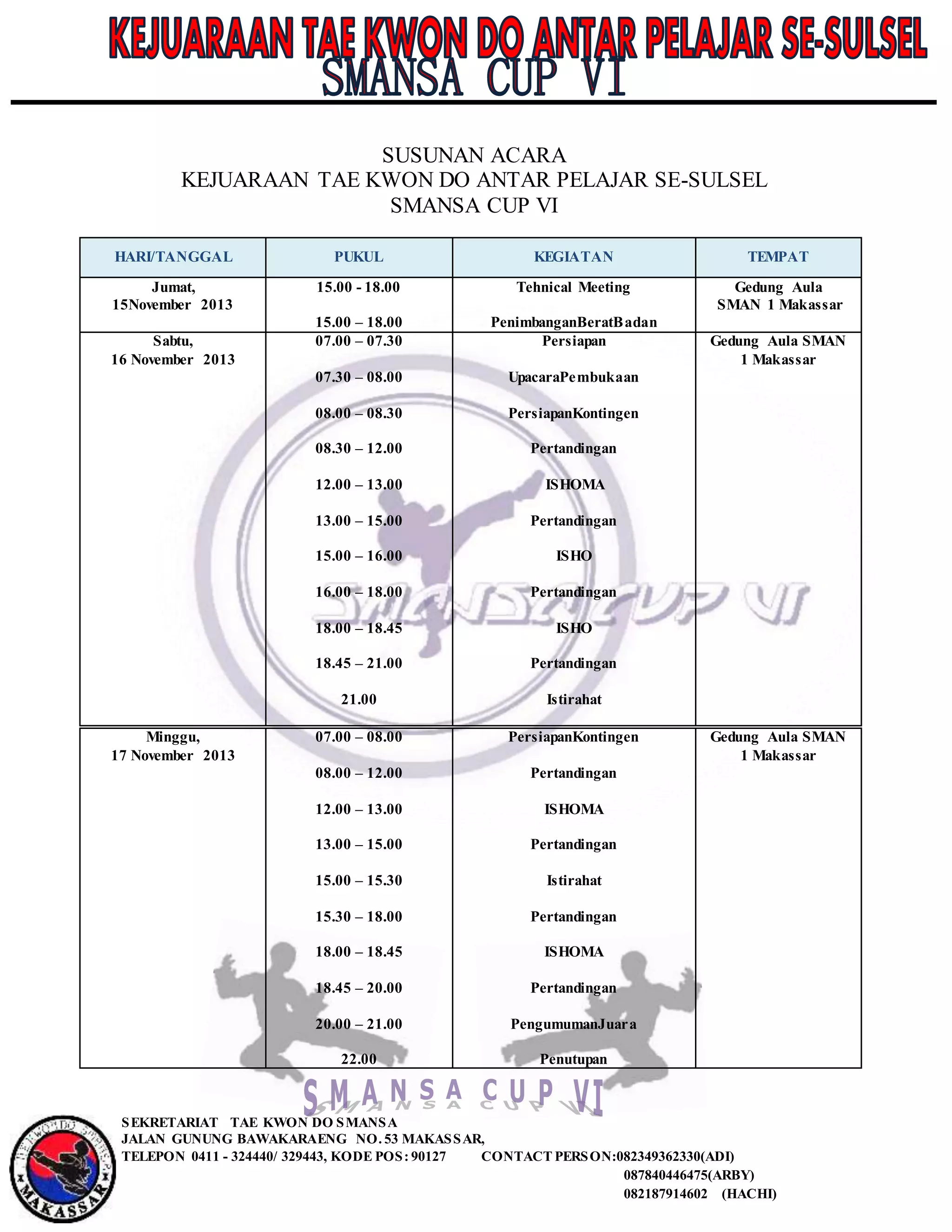 Proposal undangan | DOCX