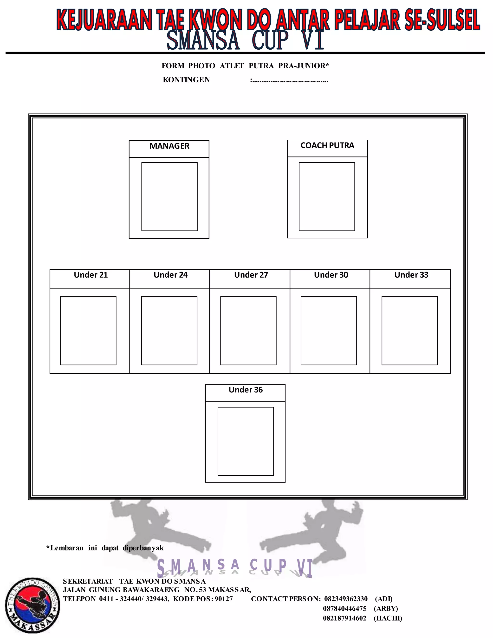 Proposal undangan smansa cup vi | PDF