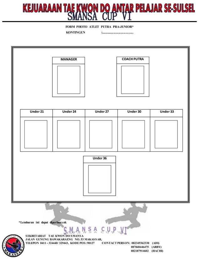 Proposal undangan smansa cup vi | PDF