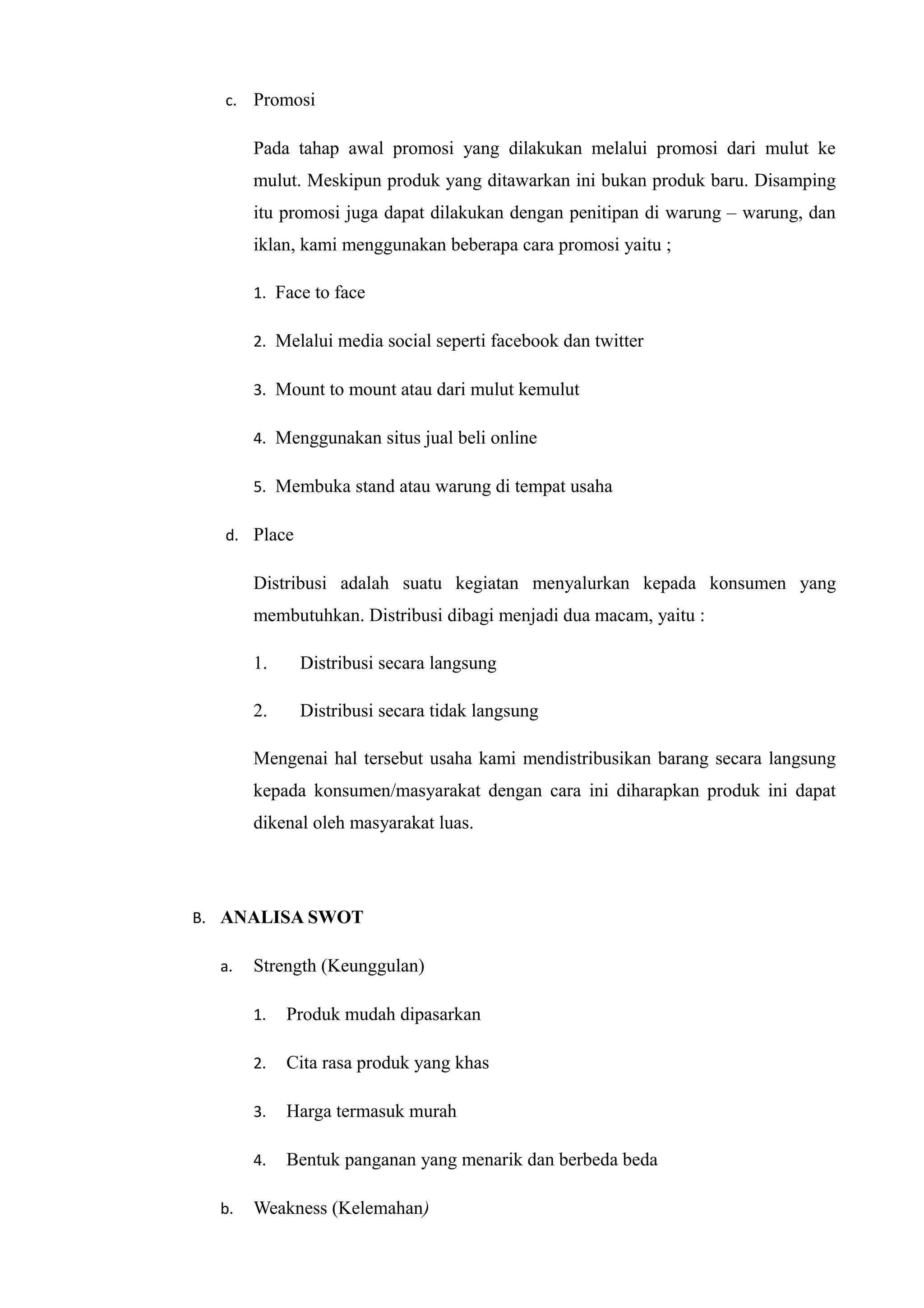 Proposal Usaha | RTF