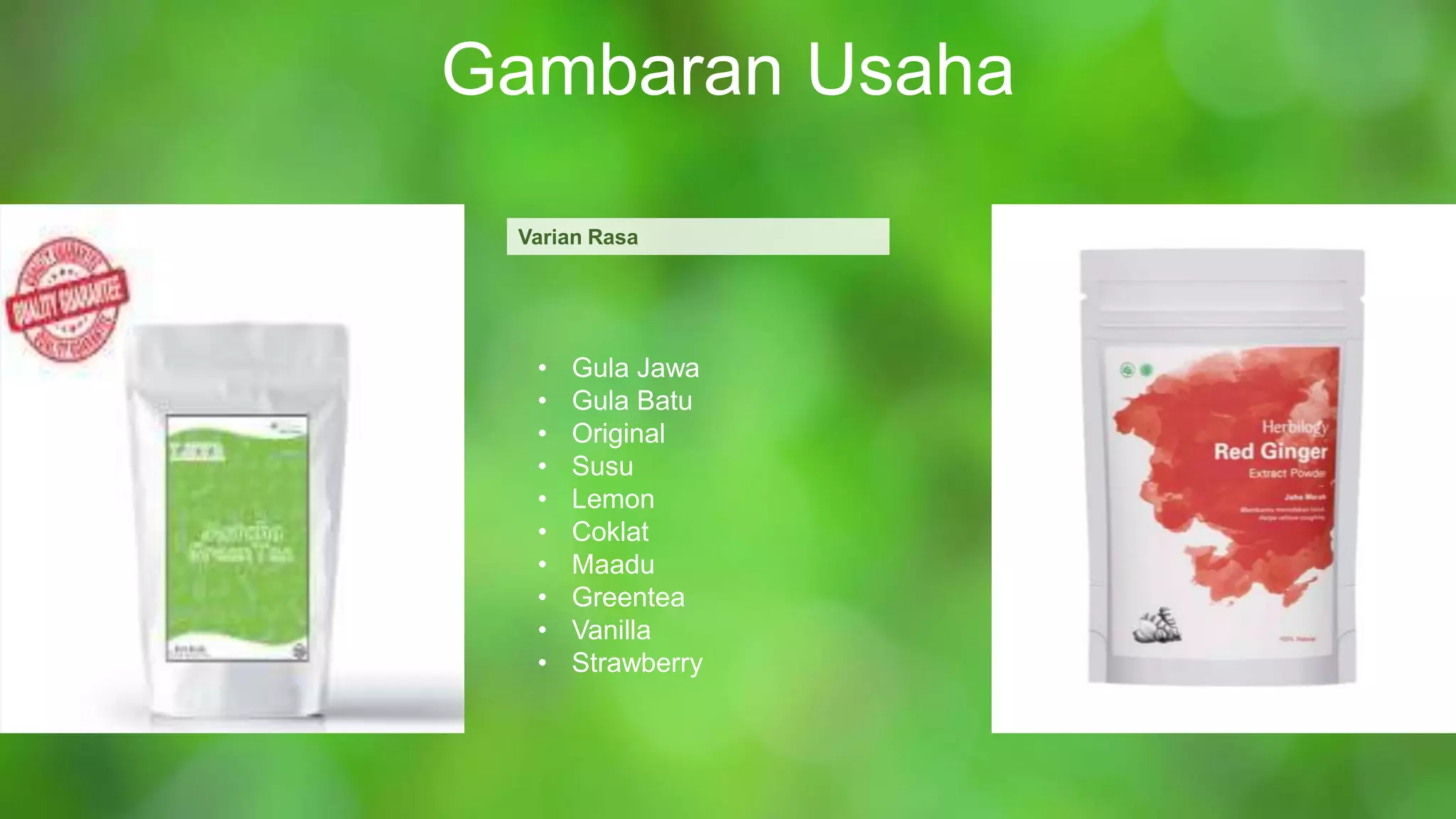 Proposal Usaha Mikro Kecil Menengah Wedhang Uwu | PPTX