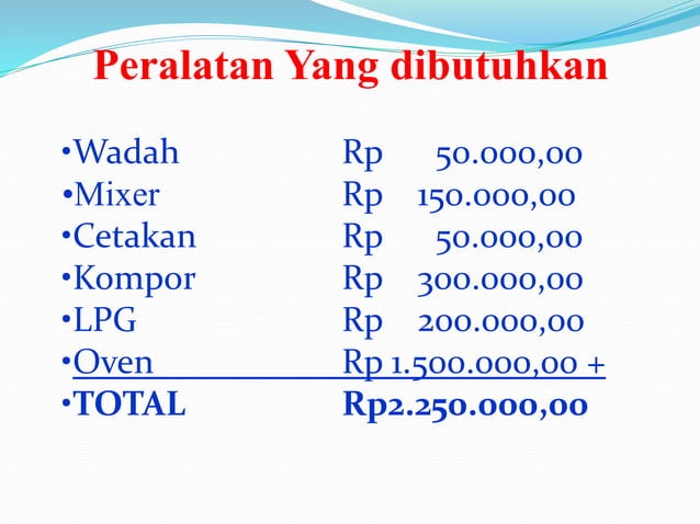 Proposal usaha presentasi | PPTX