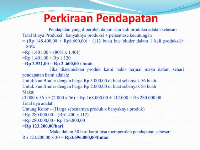 Proposal usaha presentasi | PPTX