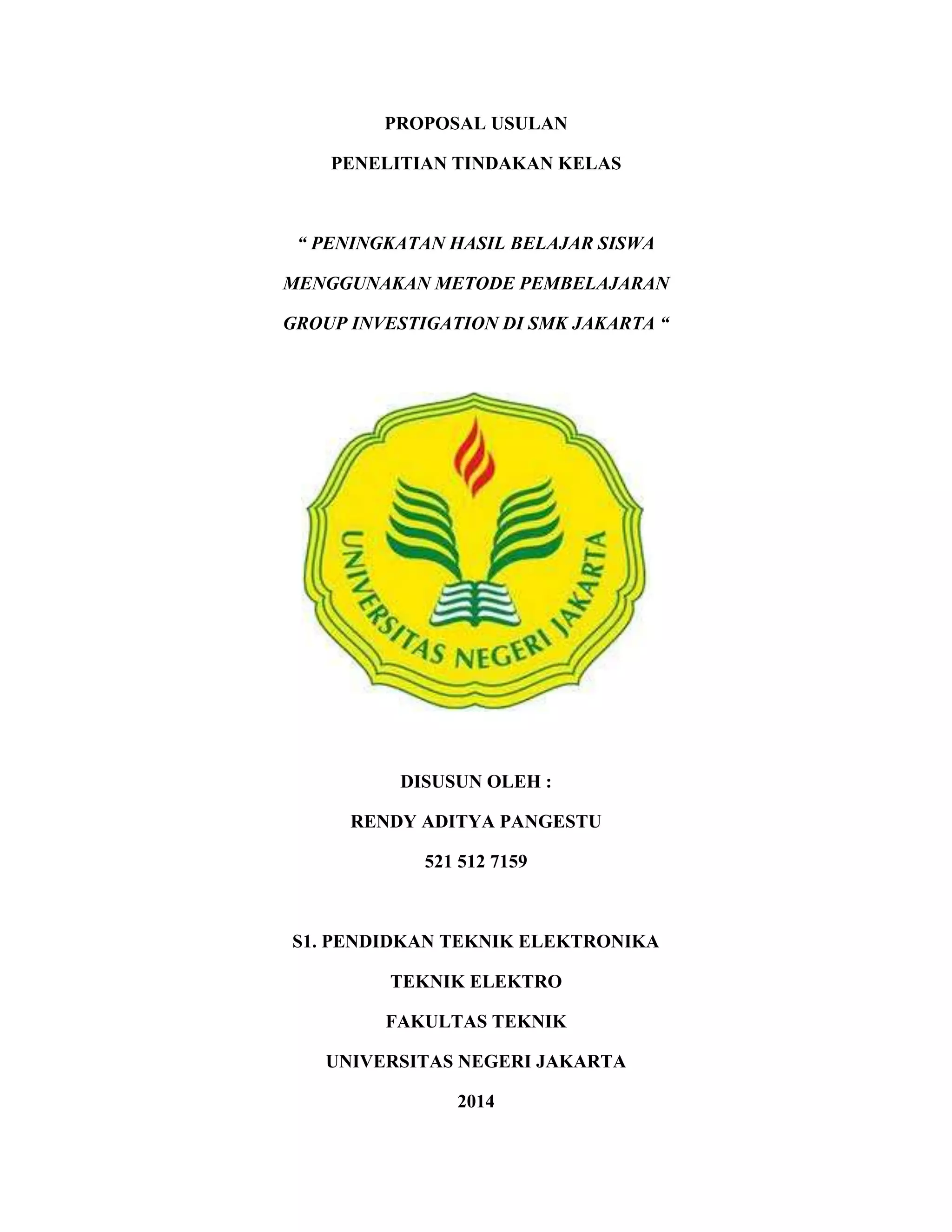 Proposal usulan | PDF