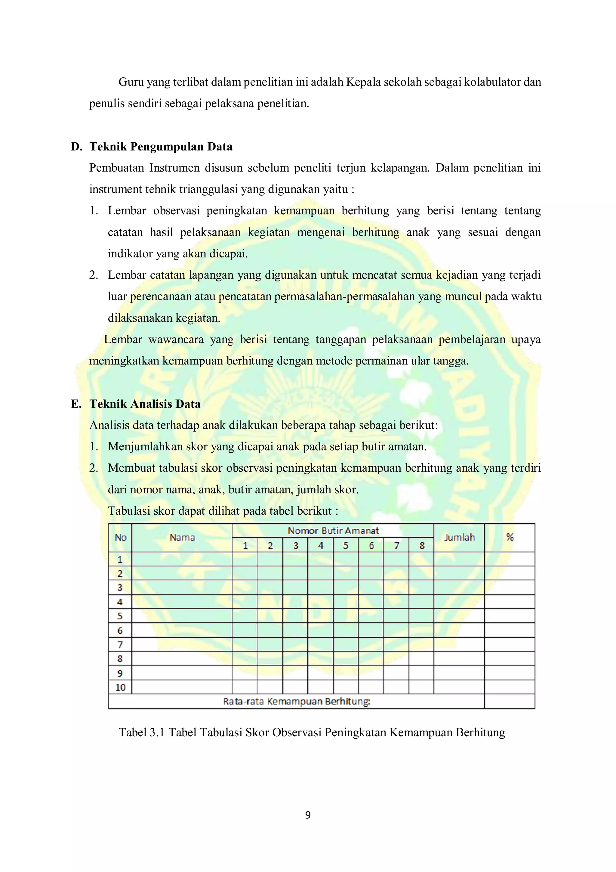 Contoh Proposal Bab 1 2 Dan 3 Pdf